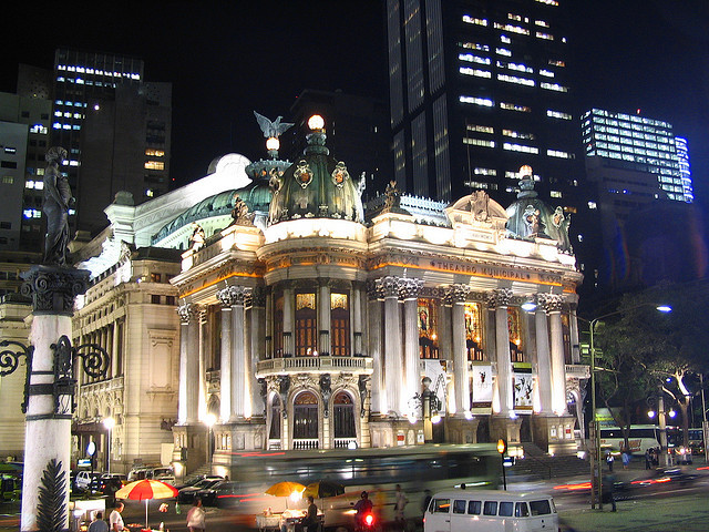 Theatro Municipal do Rio de Janeiro (Opera House - Rio de Janeiro ...