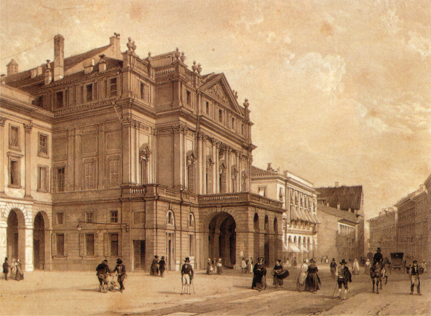 Teatro alla Scala a Milano (Opera House - Milano, italy) | Opera Online ...