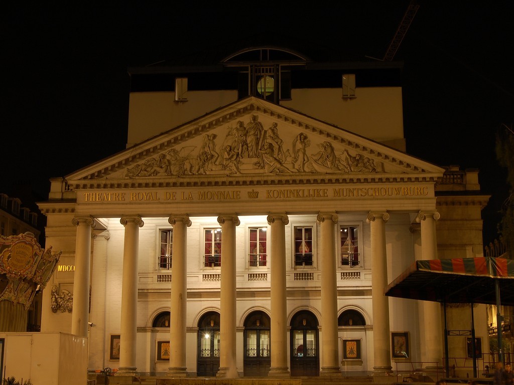 Théâtre Royal de La Monnaie (Opera House - Bruxelles, belgium) | Opera ...