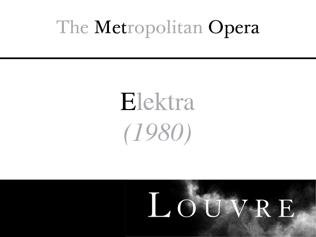 Elektra - MET (1980) (Production - New York, united states) | Opera ...