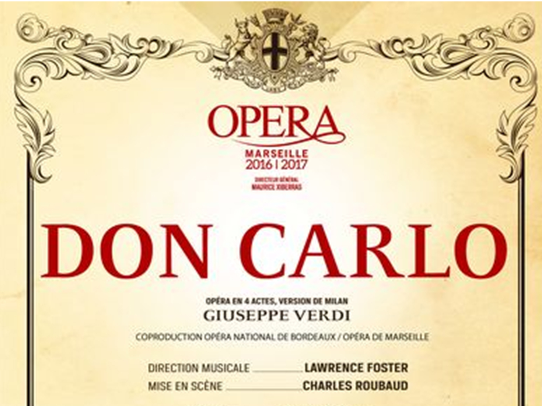 Don Carlo - Marseille Opera house (2017) (Production - Marseille ...