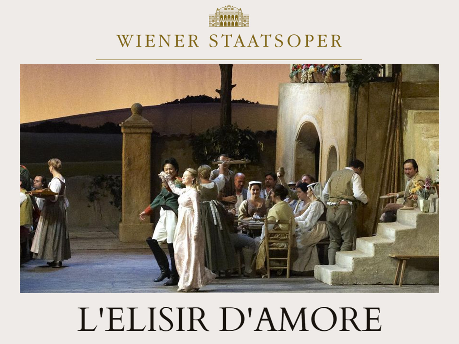 The Elixir of Love - Vienna Opera house (2017-2018) (Production - Wien ...
