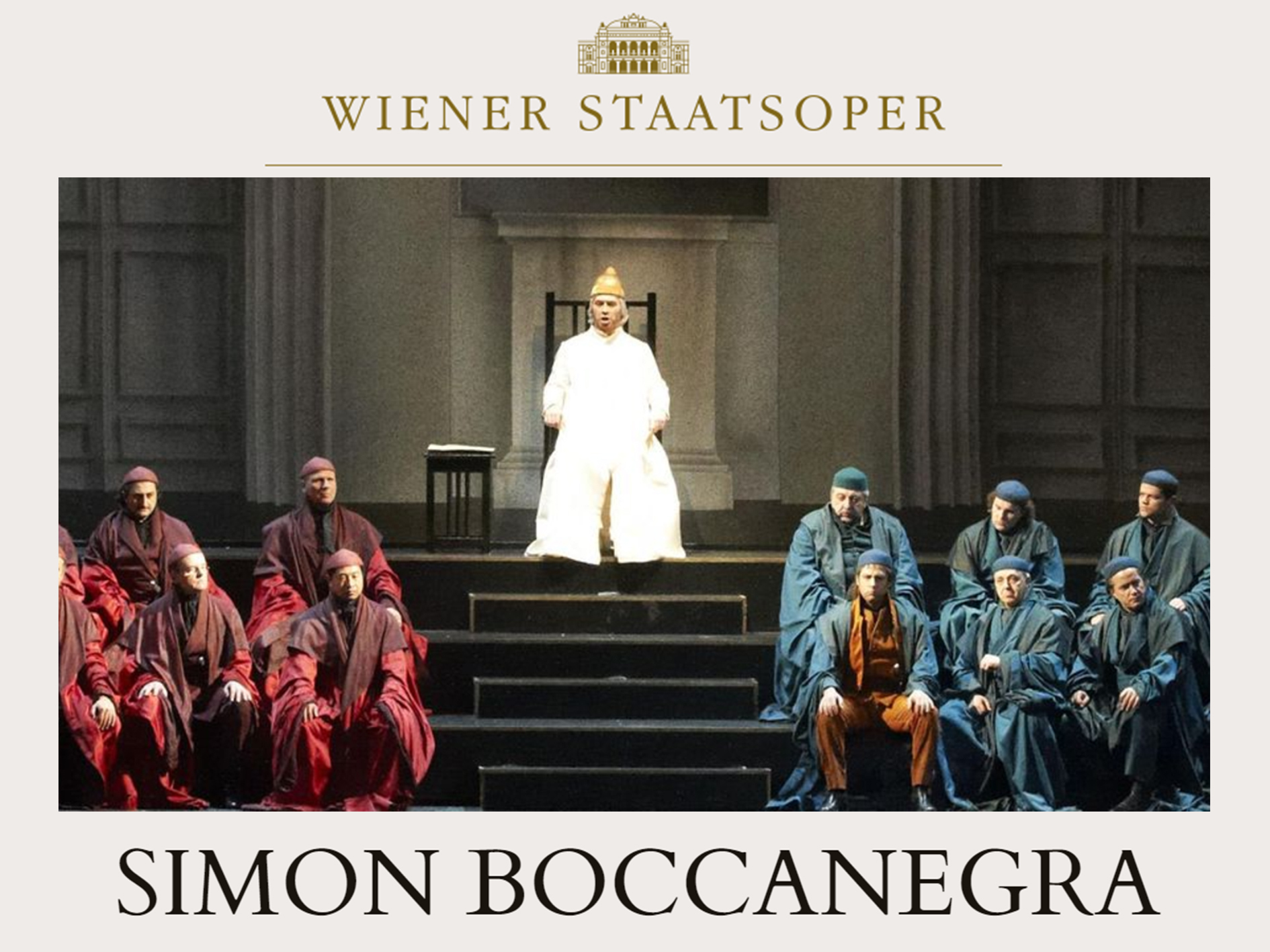 Simon Boccanegra - Vienna Opera house (2018) (Production - Wien ...
