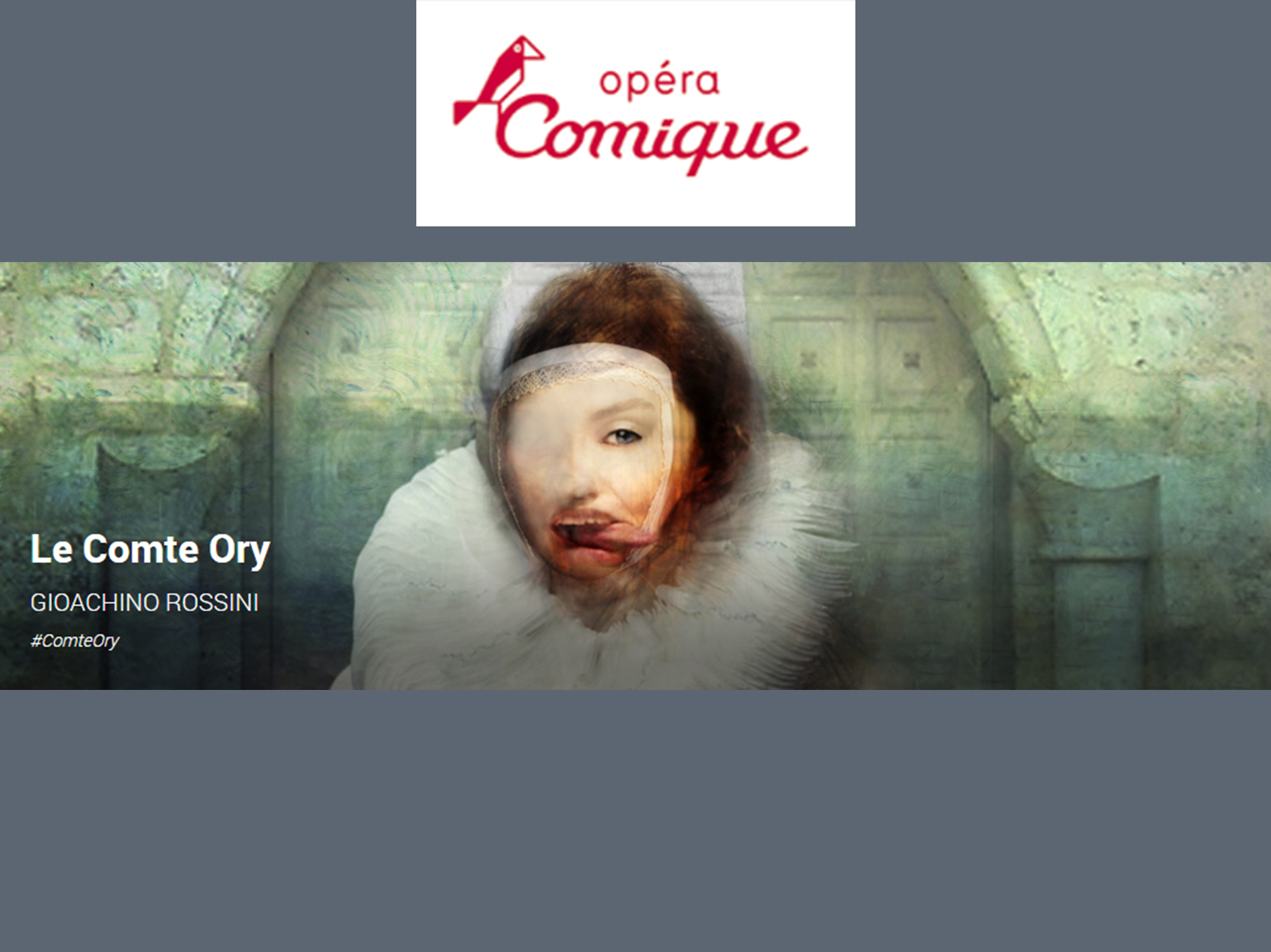 Le Comte Ory - Opéra Comique (2017) (Production - Paris, france ...