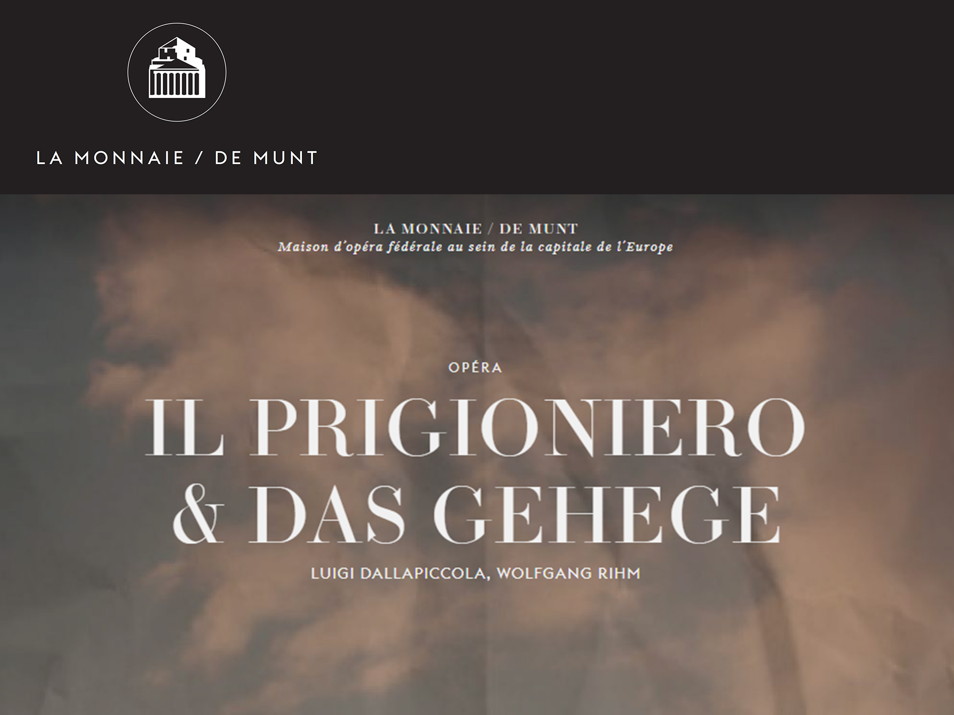 Das Gehege - Théâtre Royal de La Monnaie - De Munt (2018) (Production ...