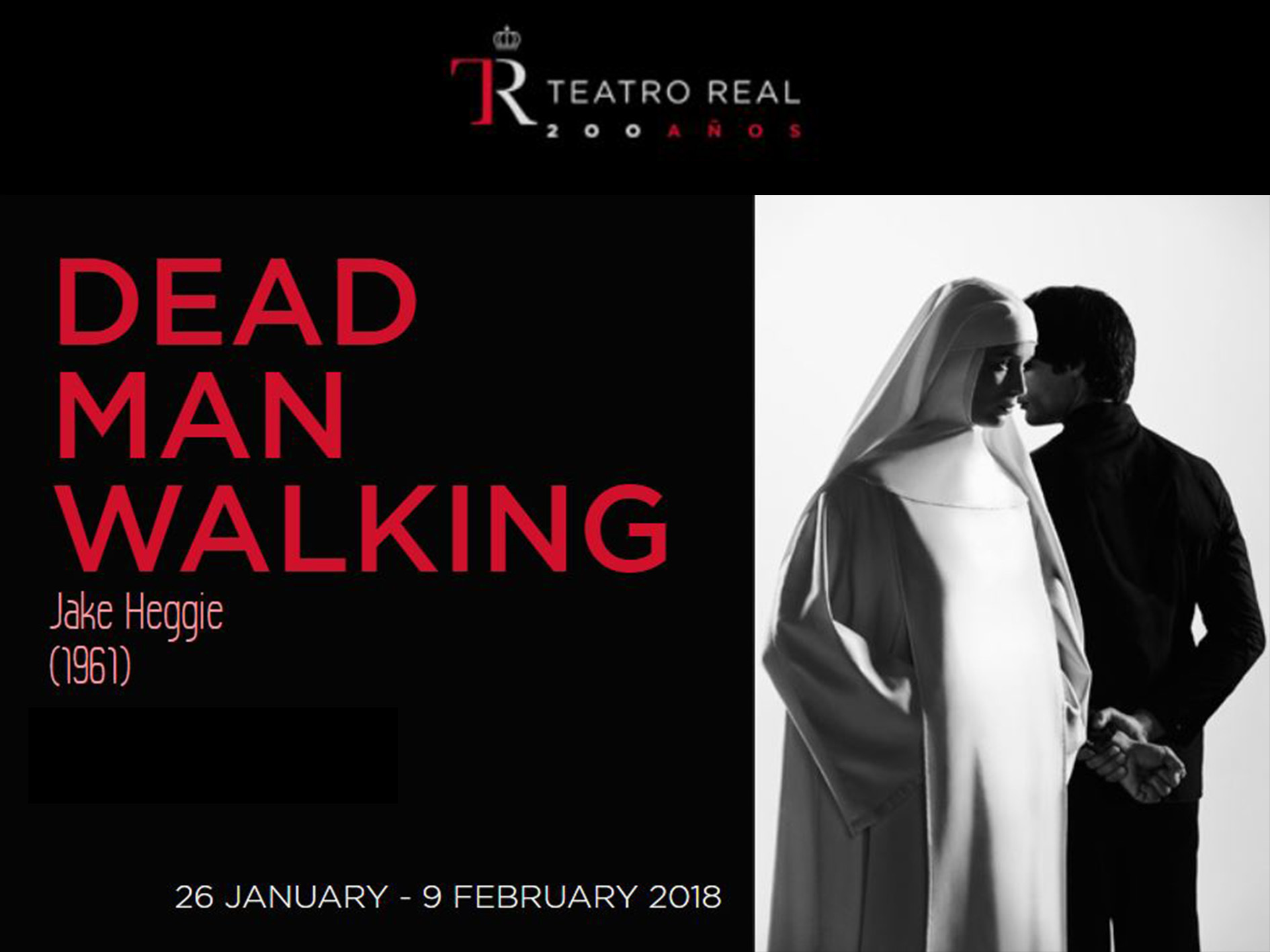Dead Man Walking - Teatro Real (2018) (Production - Madrid, spain ...