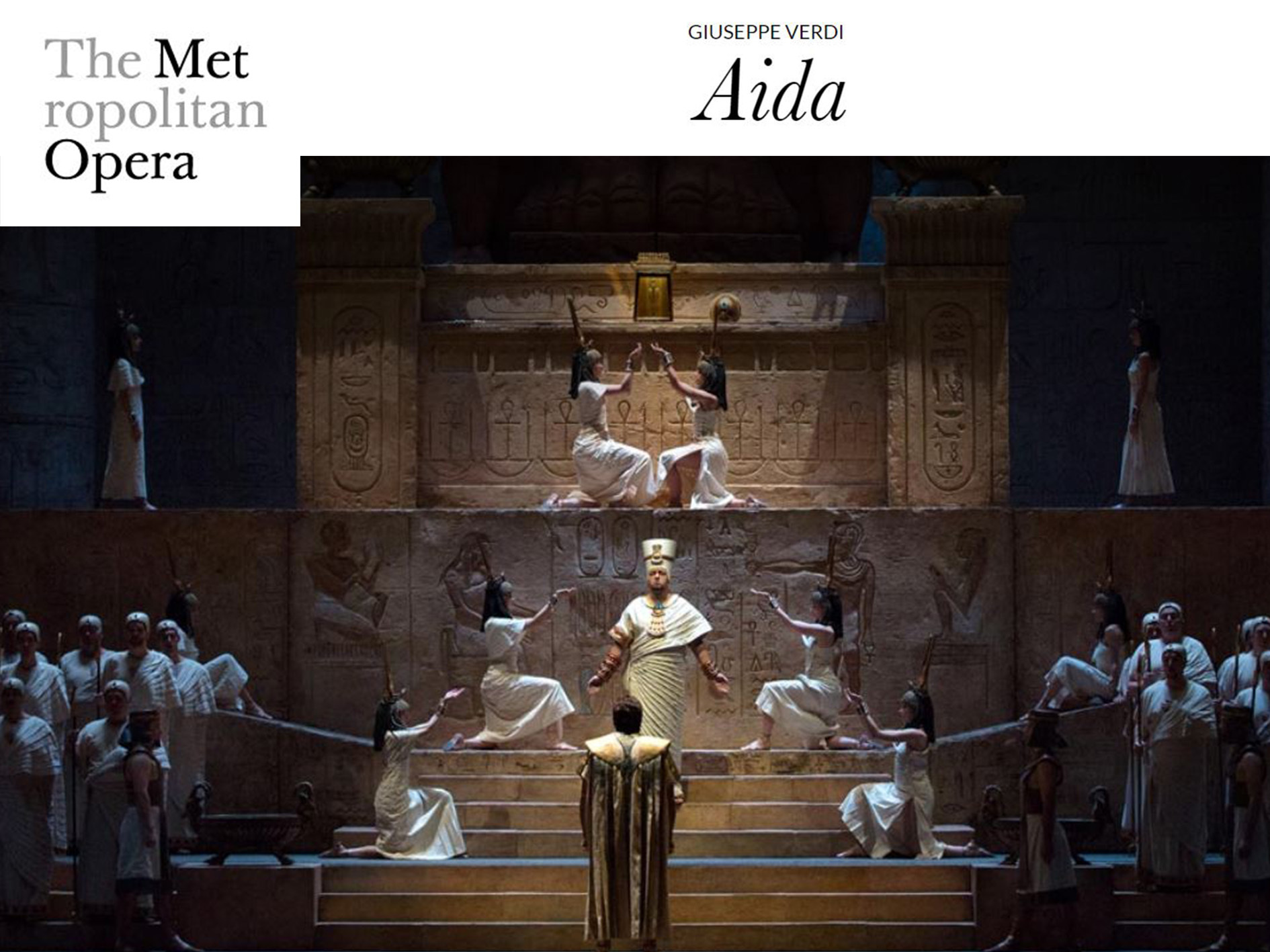 Aida - The Metropolitan Opera (2018-2019) (Production - New York ...