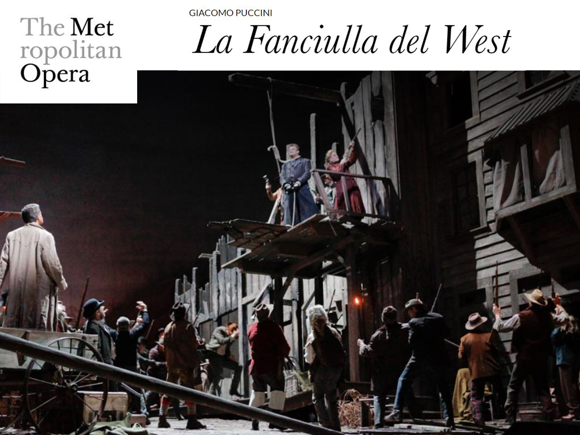 La Fanciulla del West - The Metropolitan Opera (2018) (Production - New ...