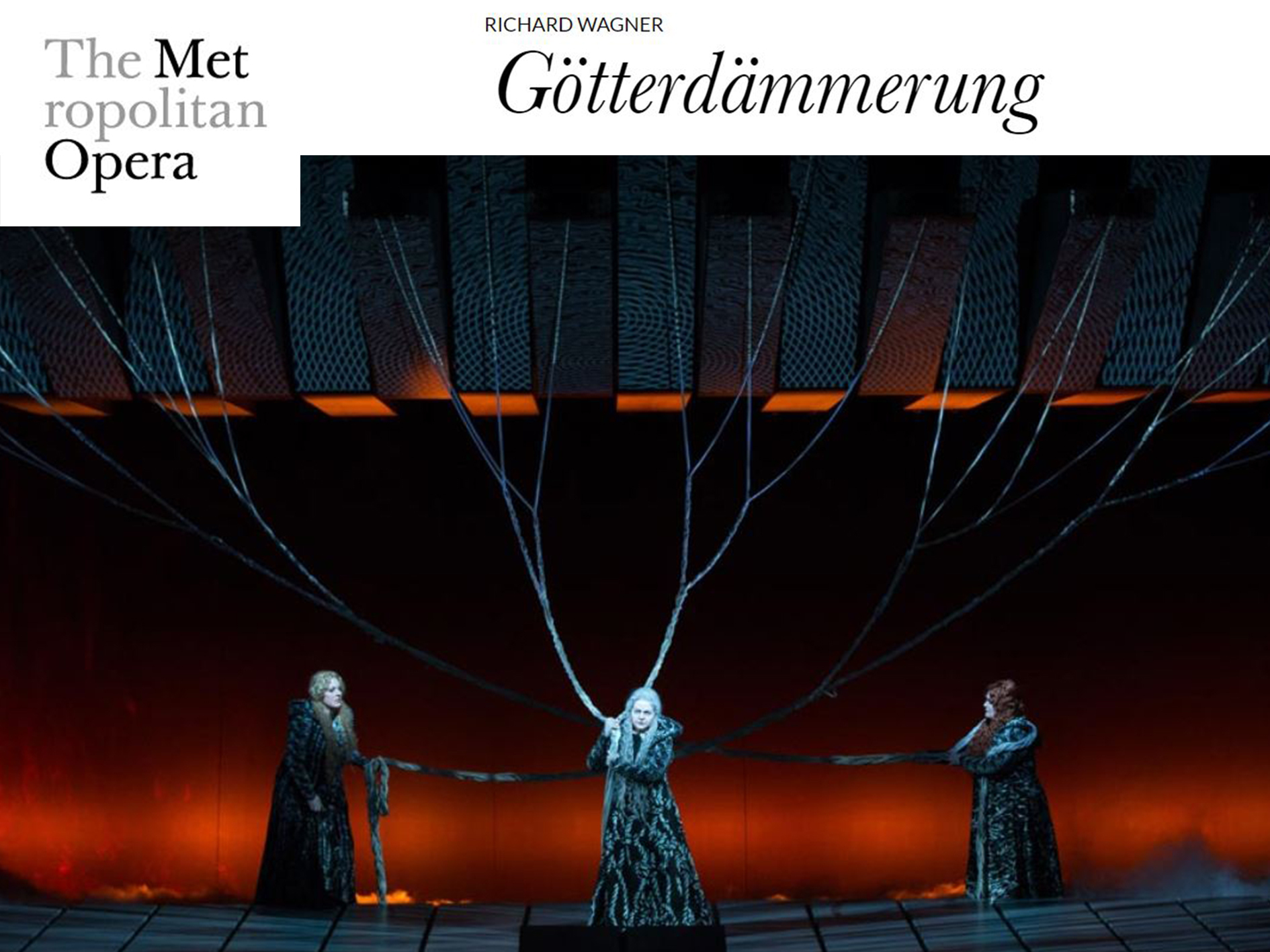 Twilight of the Gods - The Metropolitan Opera (2019) (Production - New ...