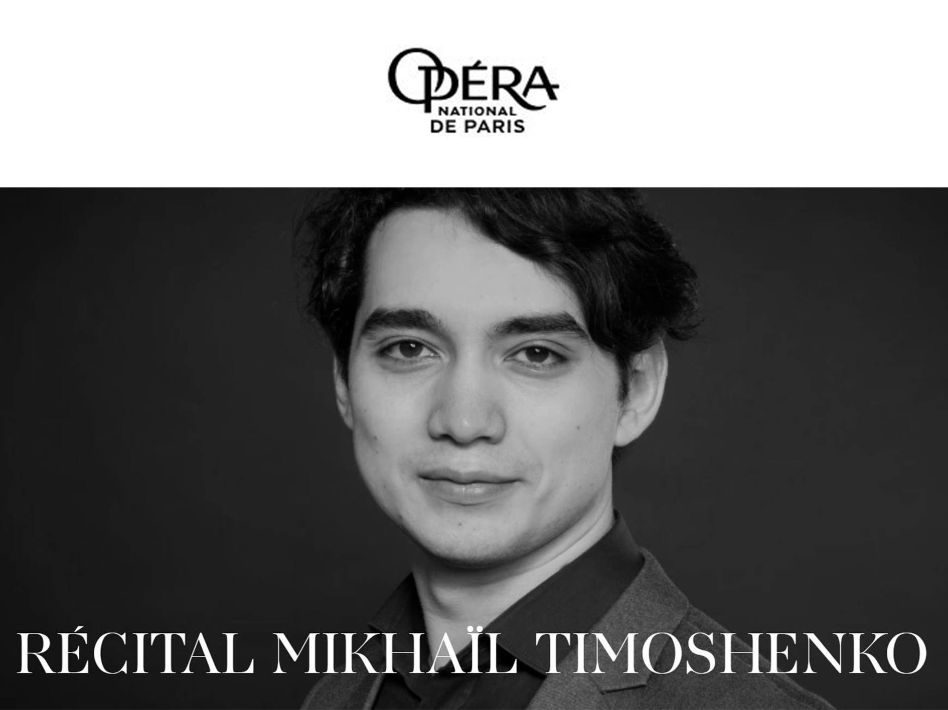 Récital Mikhail Timoshenko - Amphithéâtre Bastille (2018) (Production ...