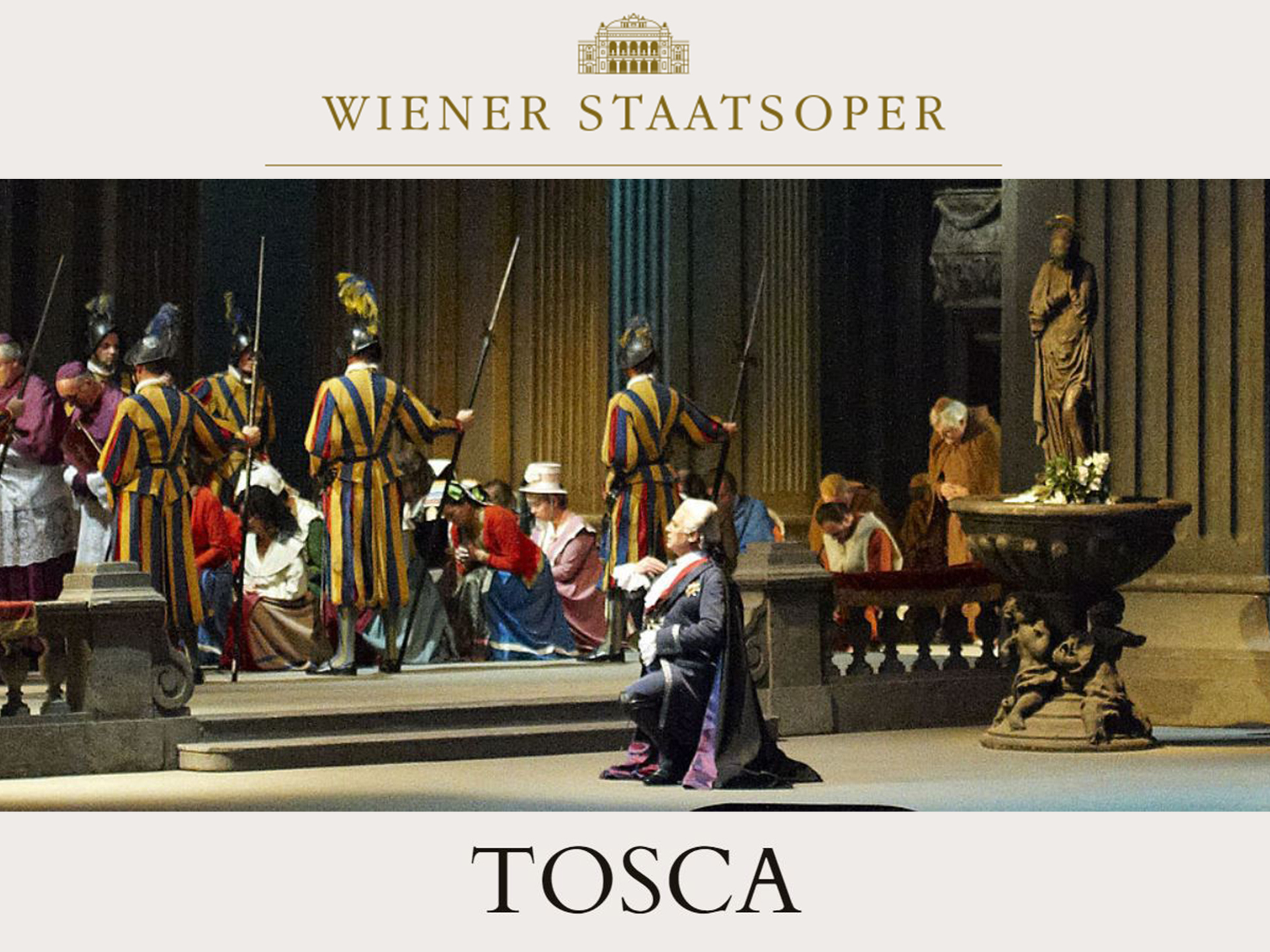 Tosca - Wiener Staatsoper (2019) (Production - Wien, austria) | Opera ...