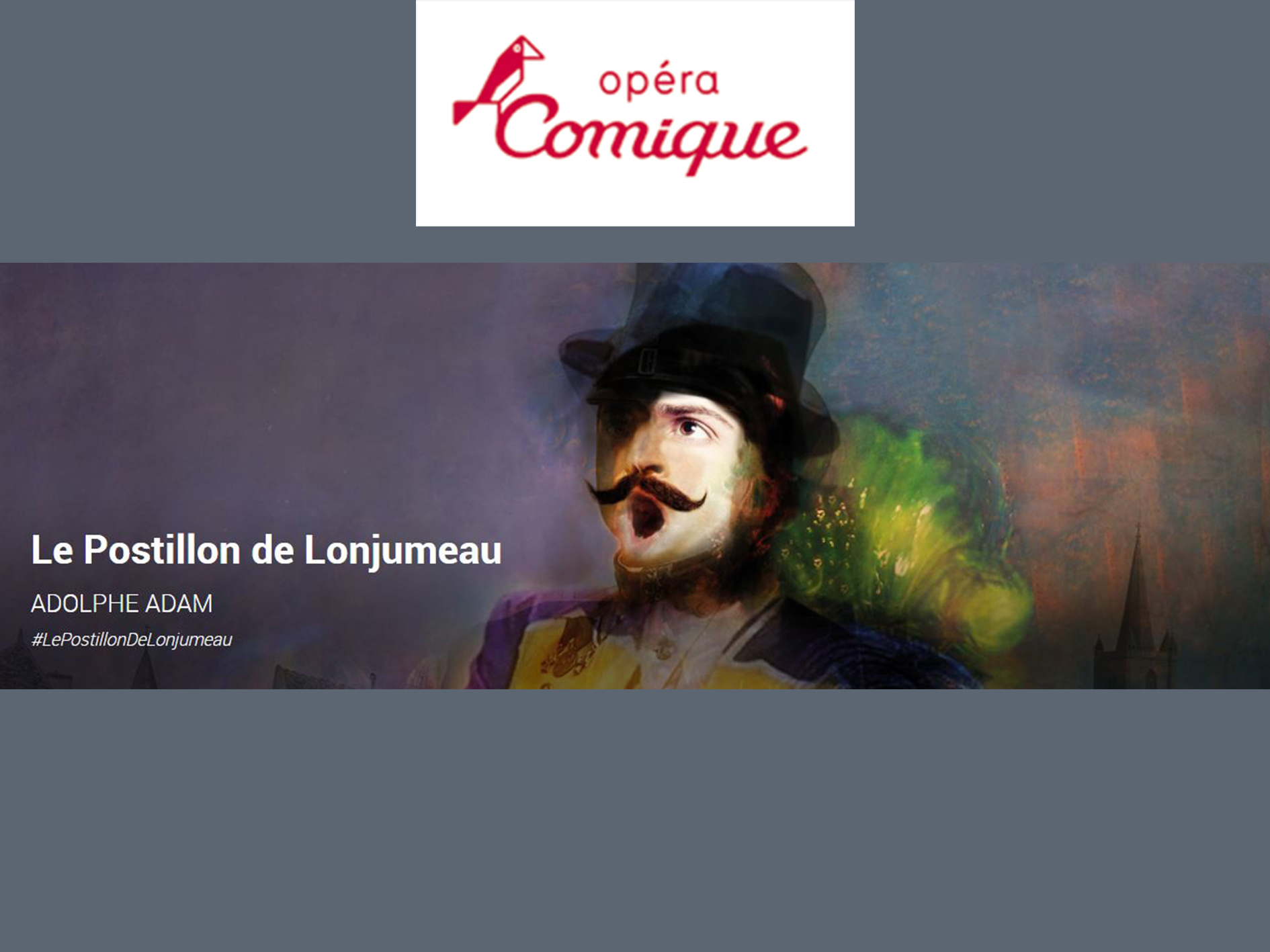 The Postillon of Lonjumeau (Production - Paris, france) | Opera Online ...