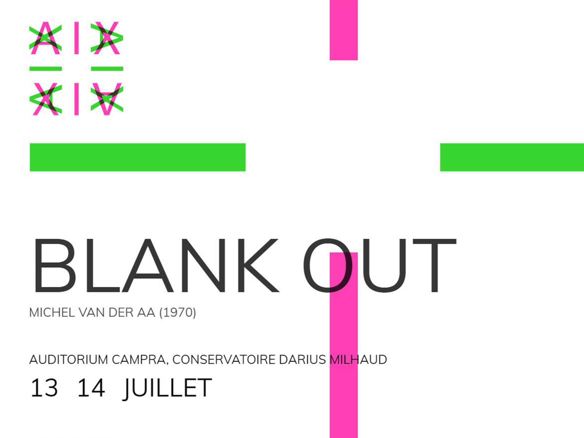 Blank out - Aix-en-Provence Festival (2019) (Production - Aix-en ...