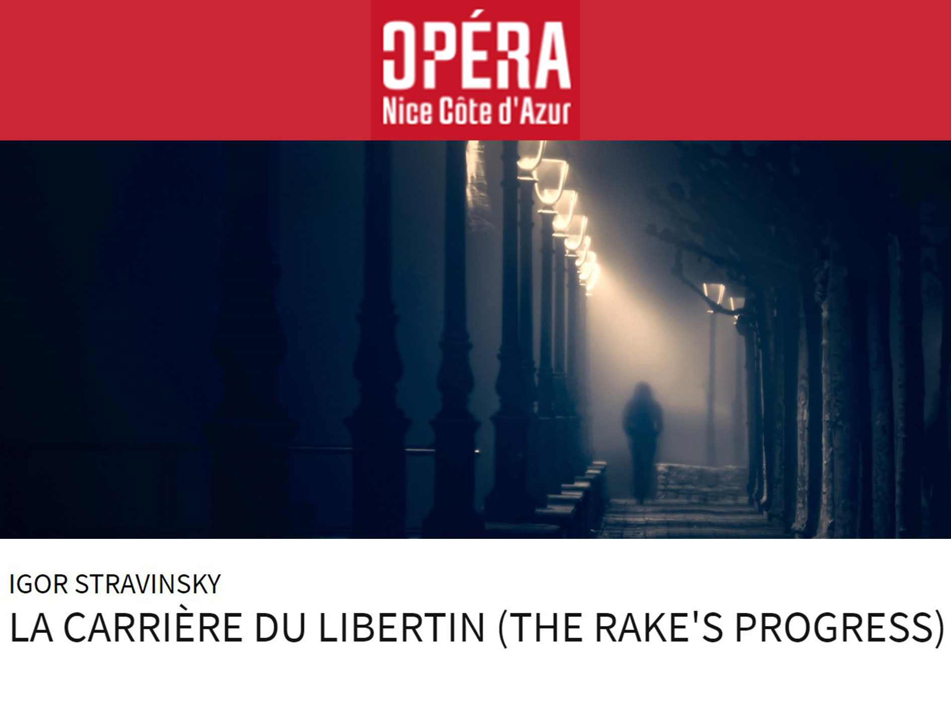 The Rake's Progress - Nice Opera house (2019) (Production - Nice ...