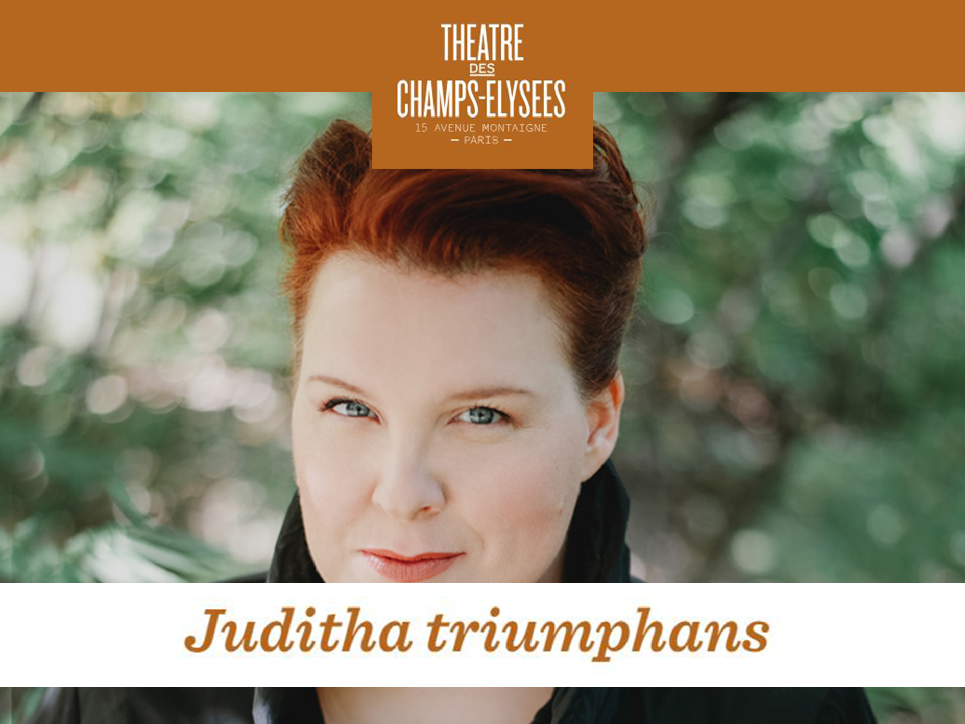 Juditha Triumphans - Champs-Élysées Theater (2020) (Production - Paris ...