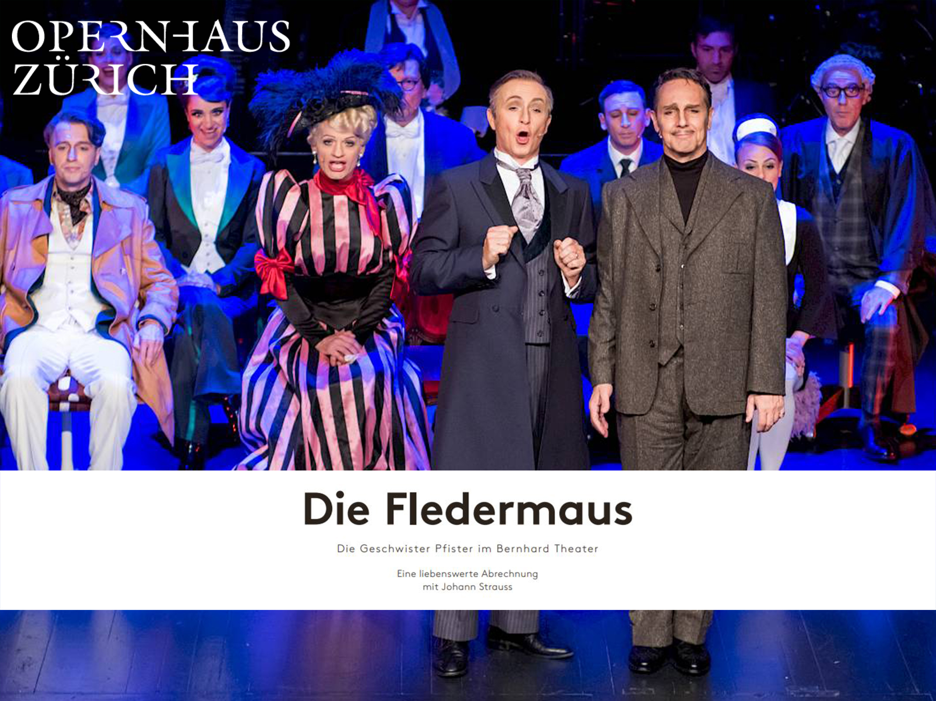 The Bat - Zürich Opera house (2020) (Production - Zürich, switzerland ...