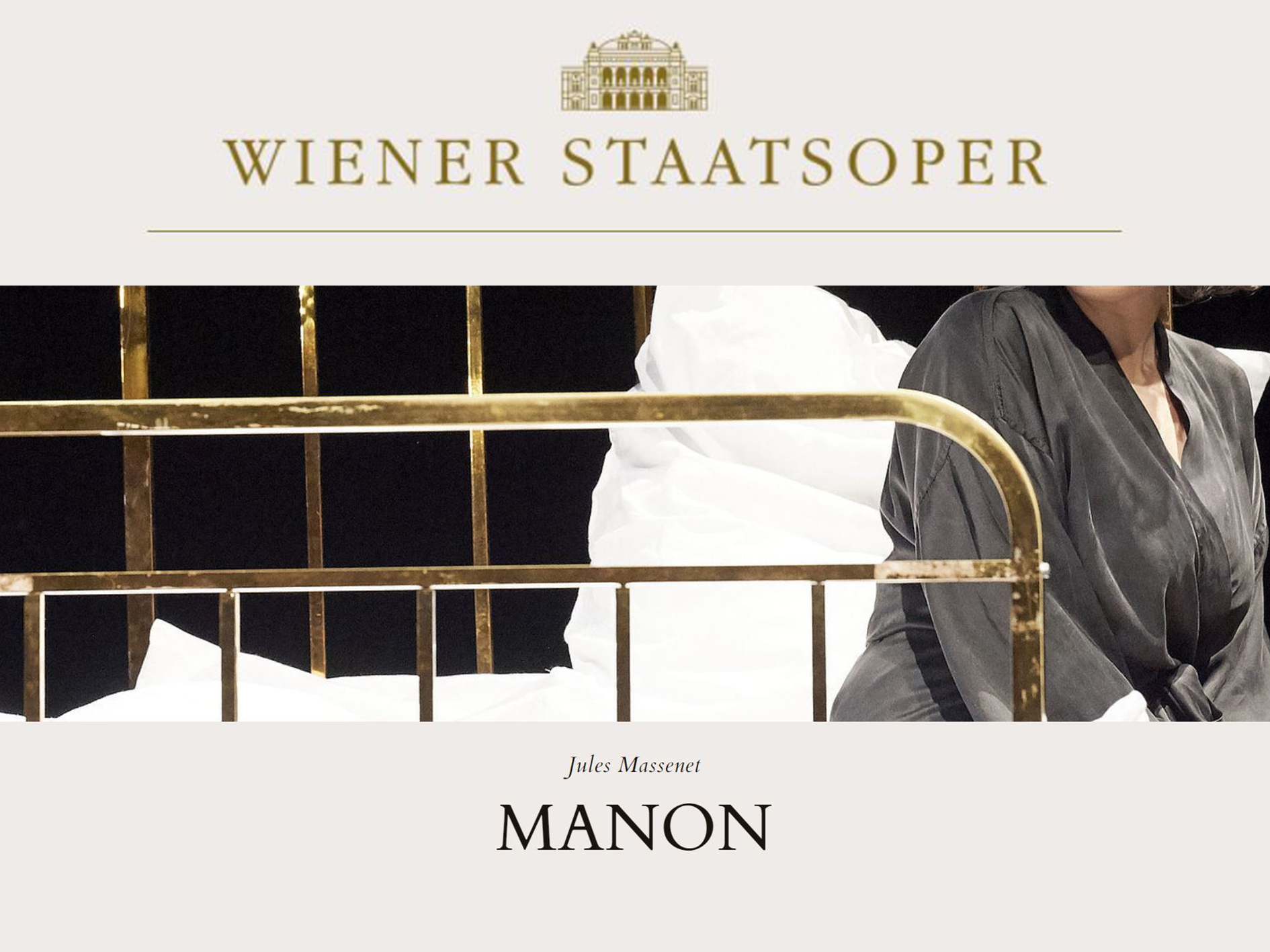 Manon - Wiener Staatsoper (2020) (Production - Wien, austria) | Opera ...