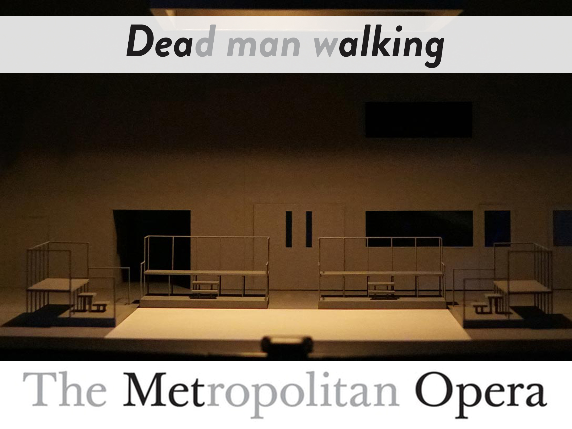 Dead Man Walking - The Metropolitan Opera (2021) (Production - New York ...