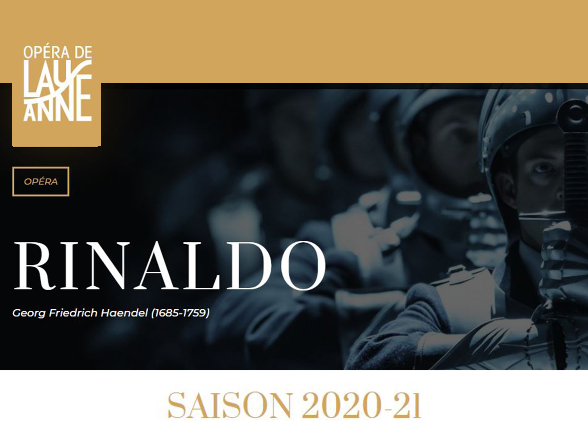 Rinaldo - Lausanne Opera house (2021) (Production - Lausanne ...