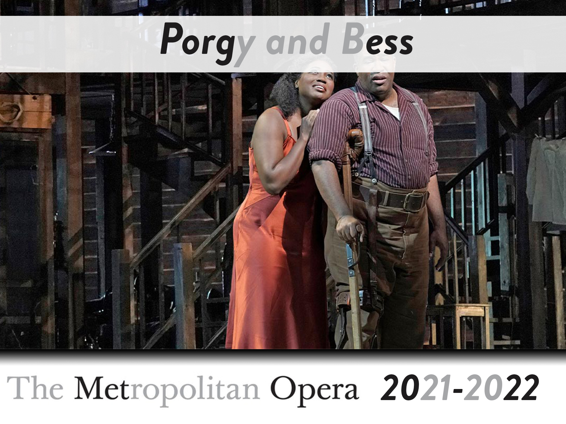 Porgy and Bess - The Metropolitan Opera (2021) (Produktion - New York ...