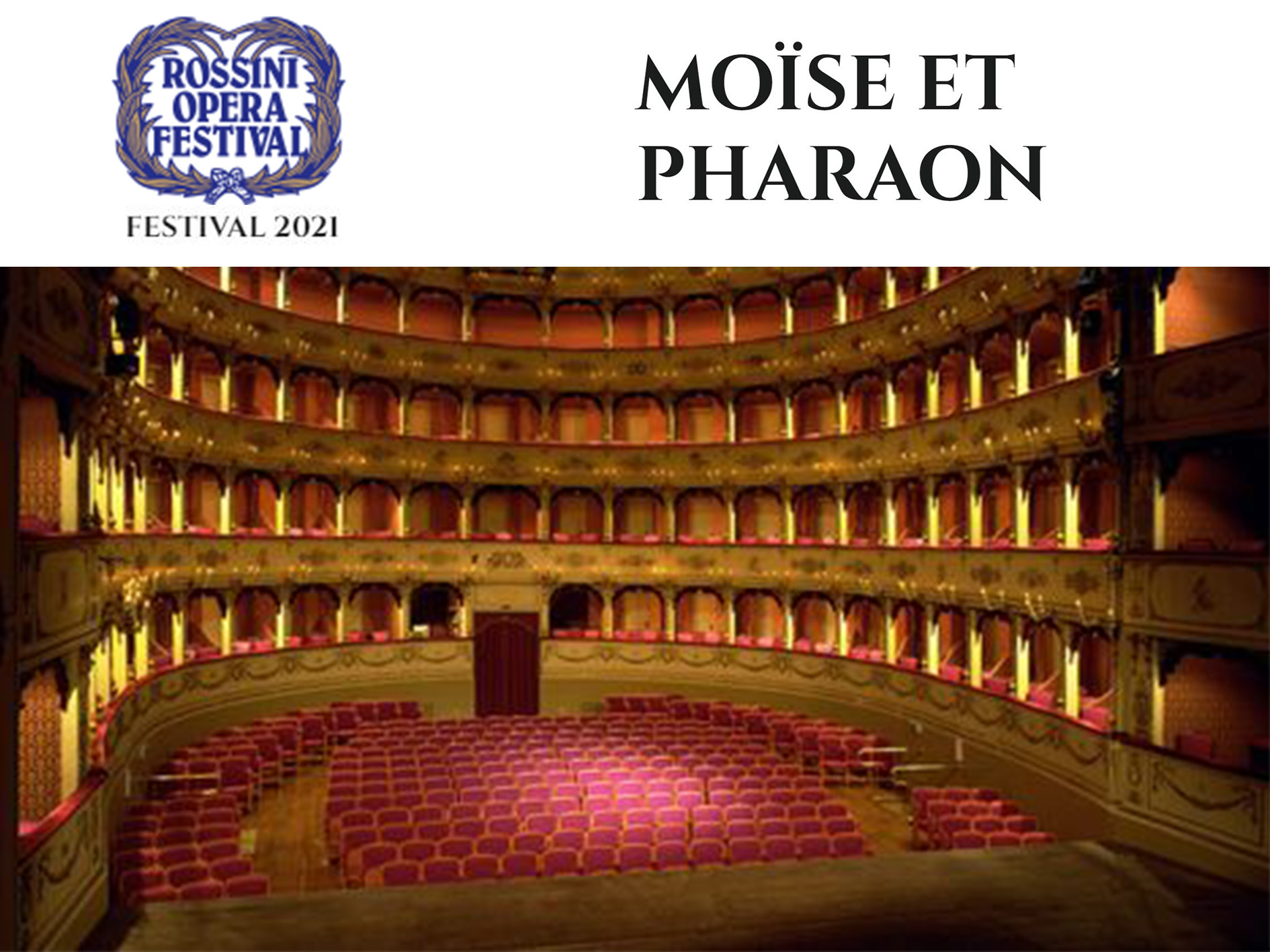 Moïse et Pharaon - Rossini Opera Festival (2021) (Production - Pesaro ...