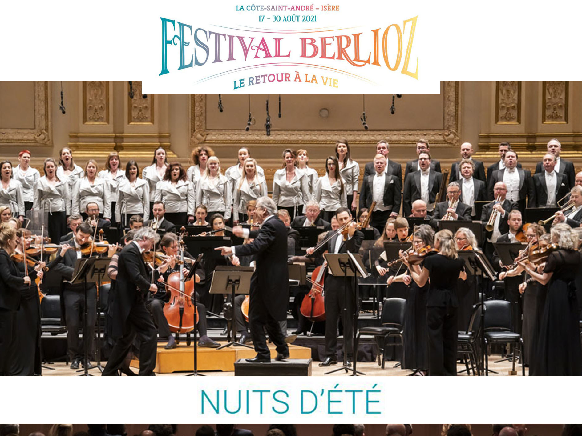 Nuits d'été - Festival Berlioz (2021) (Production - La Côte-Saint-André ...