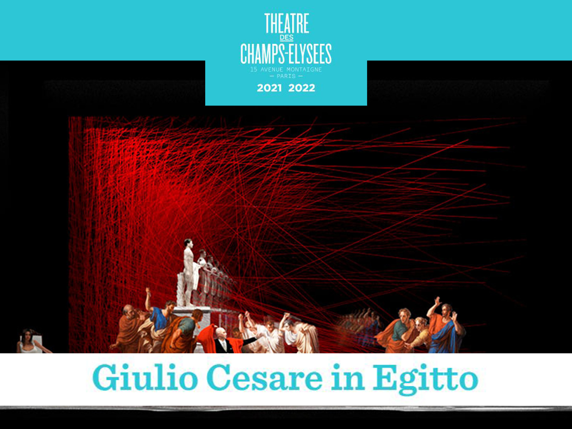 Giulio Cesare in Egitto - Théâtre des Champs-Élysées (2022) (Produktion ...