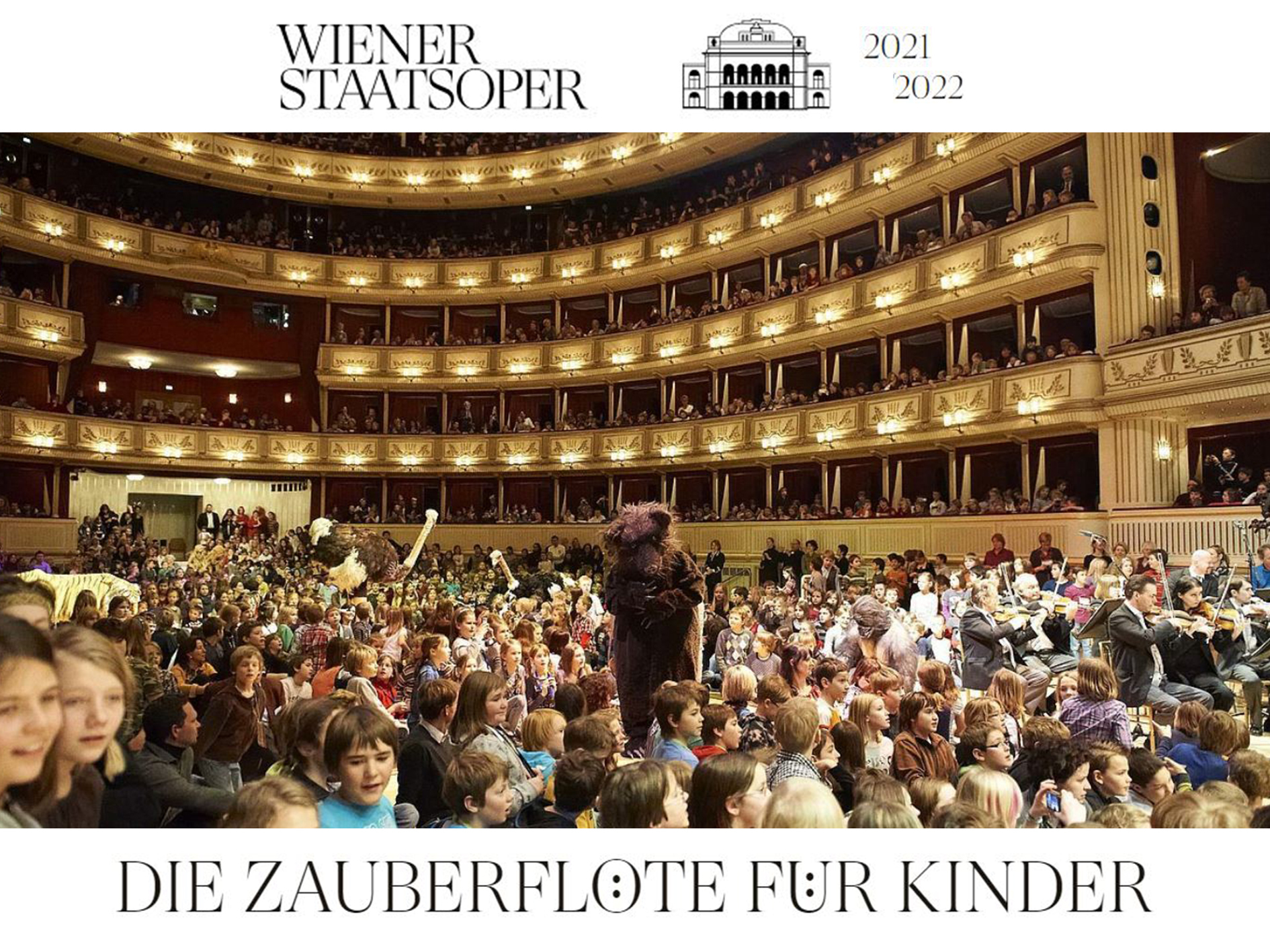 The Magic Flute for children - Wiener Staatsoper (2022) (Production ...