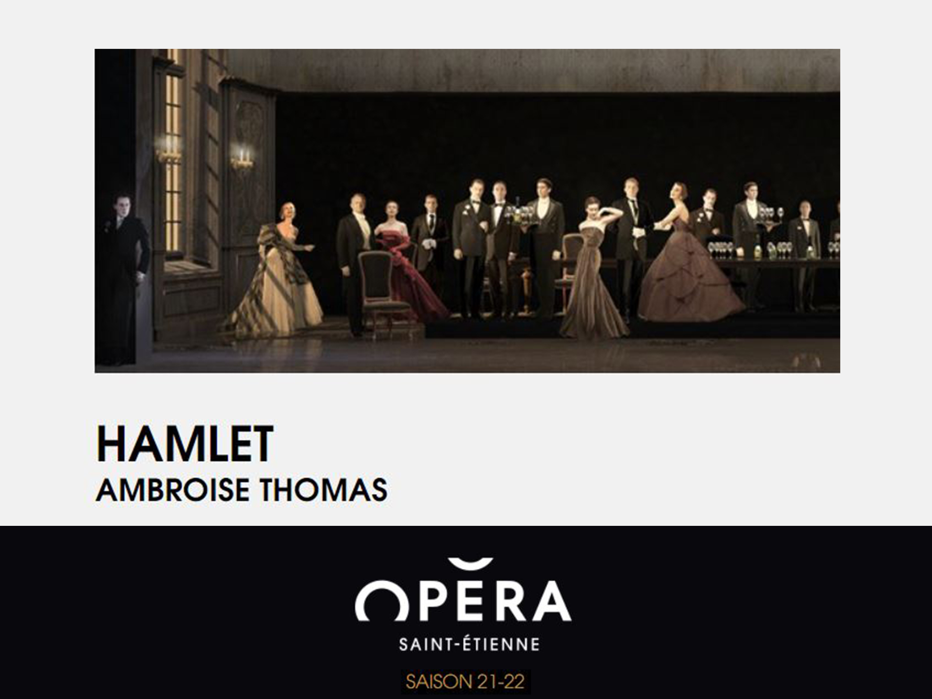 Hamlet - Saint-Etienne Opera house (2022) (Production - Saint-Étienne ...