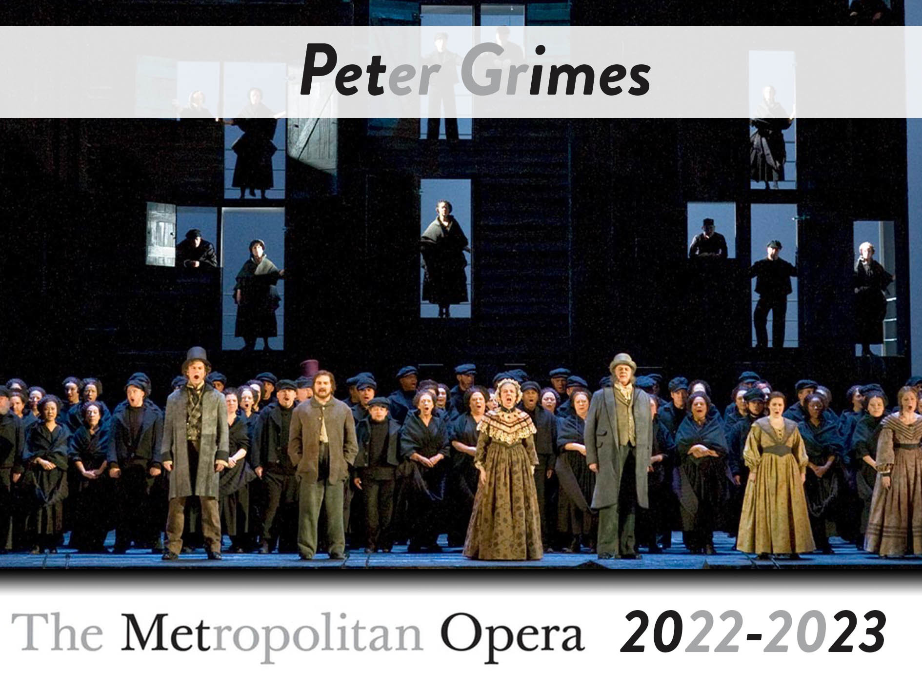 Peter Grimes - The Metropolitan Opera (2022) (Production - New York ...