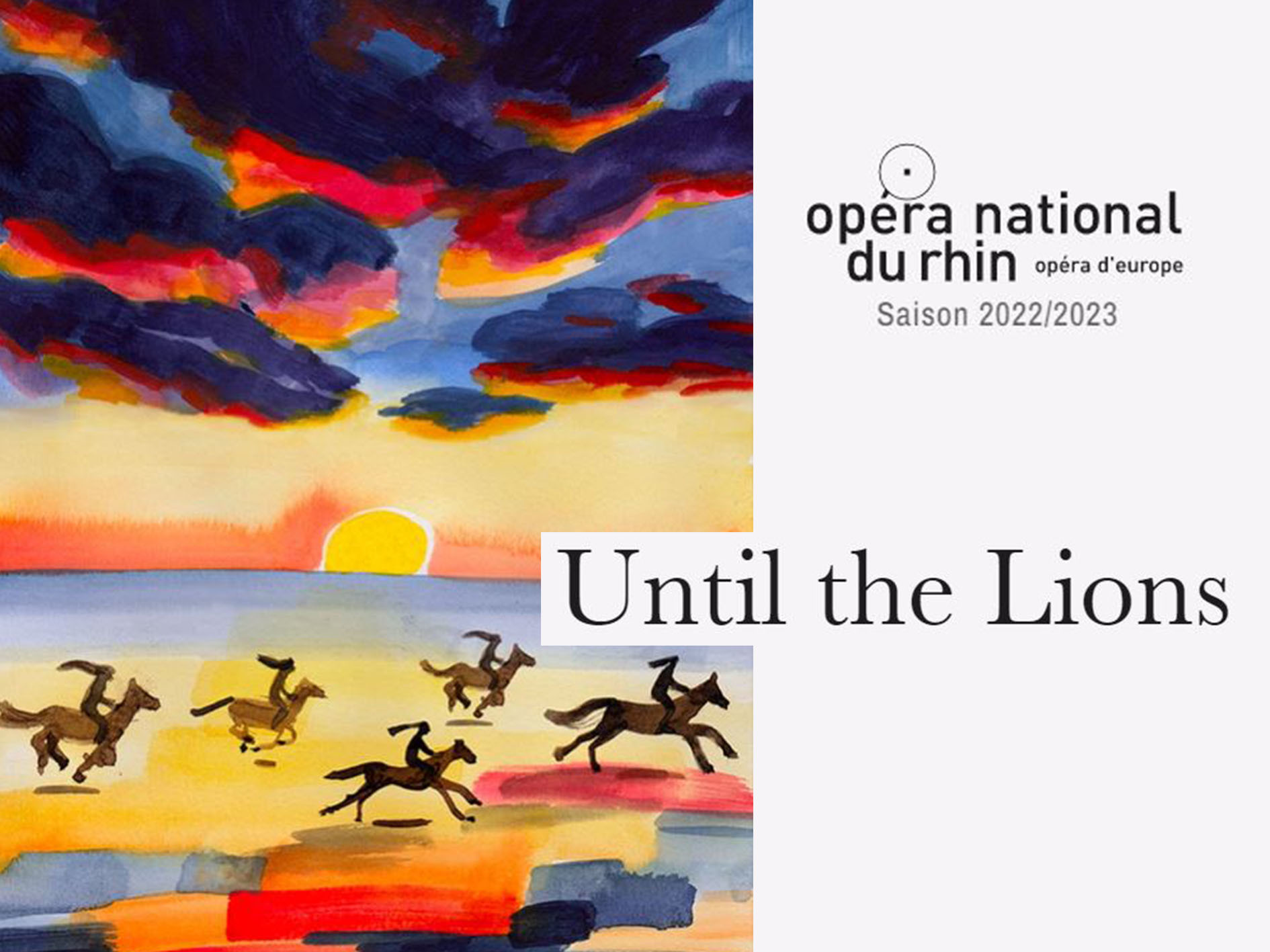 Until the lions - Opéra National du Rhin (2022) (Production ...