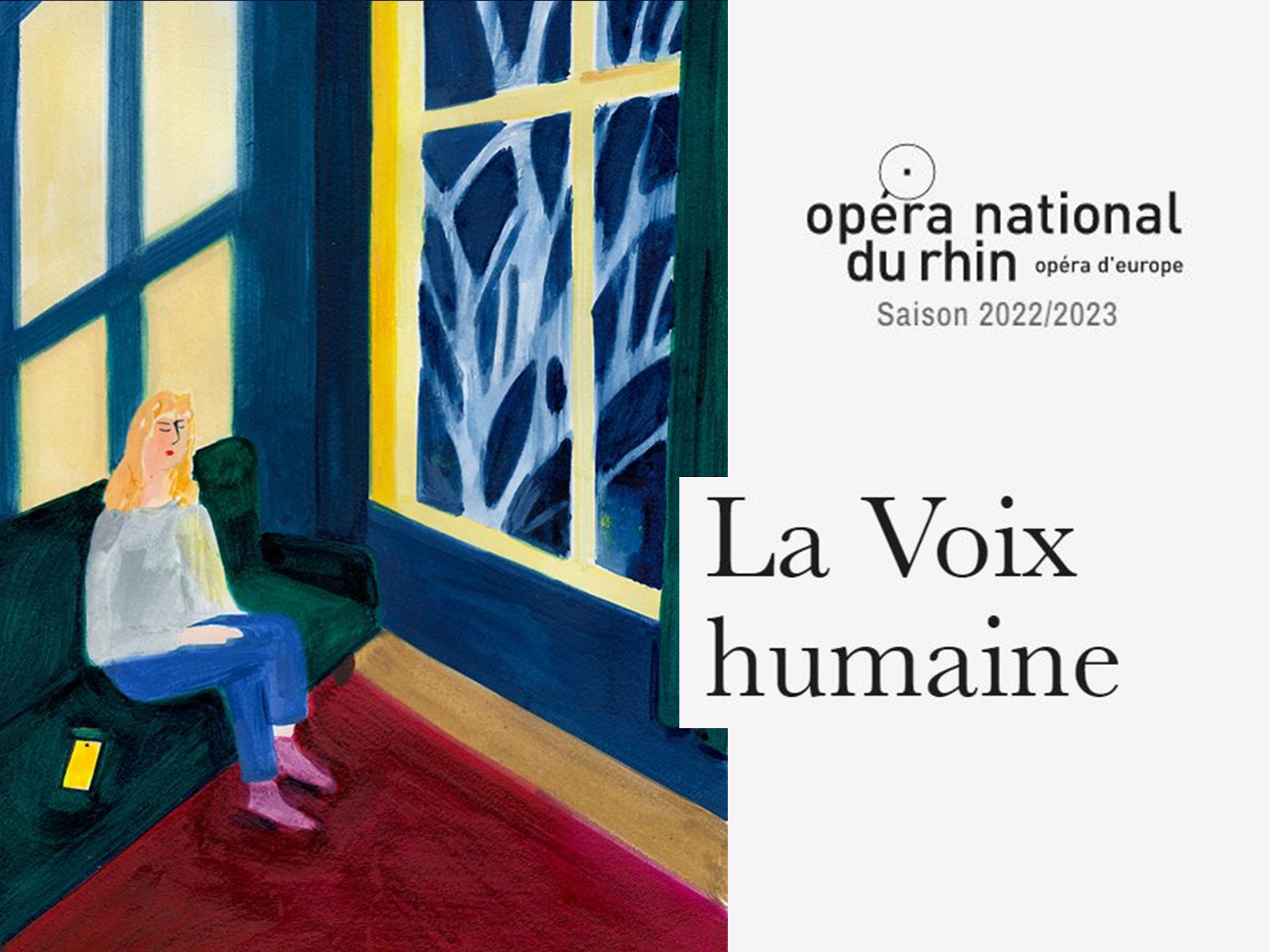 La Voix Humaine - Opéra National du Rhin (2023) (Production ...