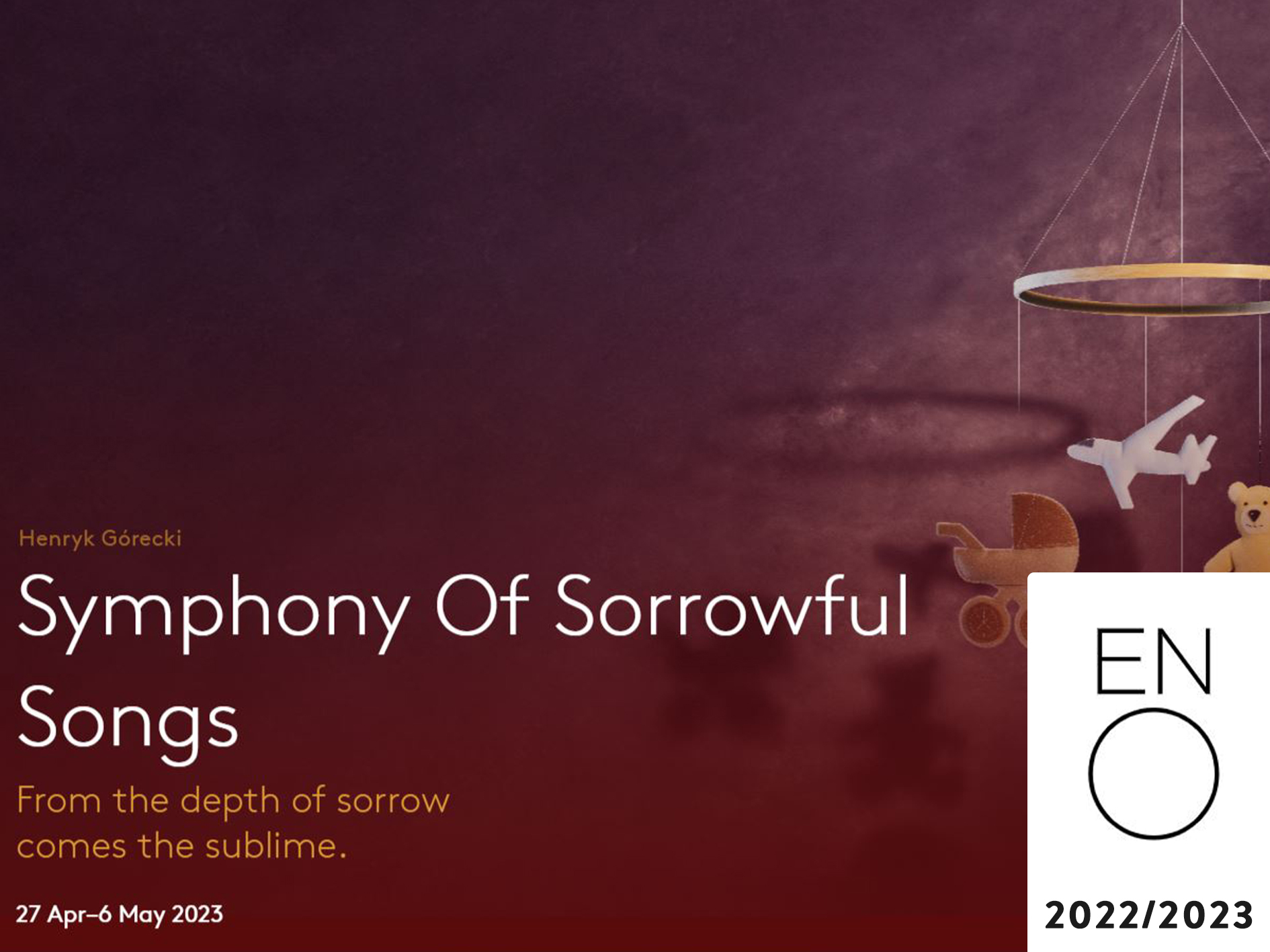 Symphony Of Sorrowful Songs - English National Opera (2023) (Production ...