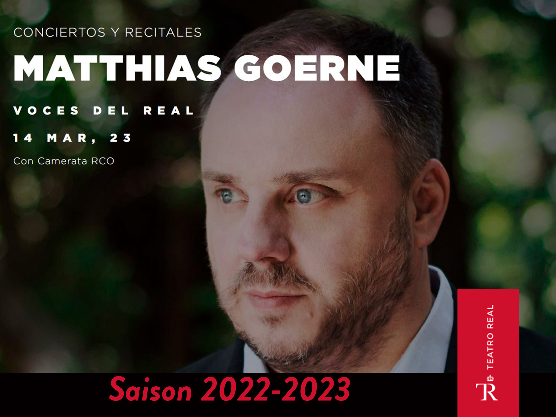 Concert Matthias Goerne - Teatro Real (2023) (Production - Madrid ...