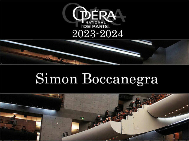 Simon Boccanegra - Paris Opera house (2024) (Production - Paris, france ...