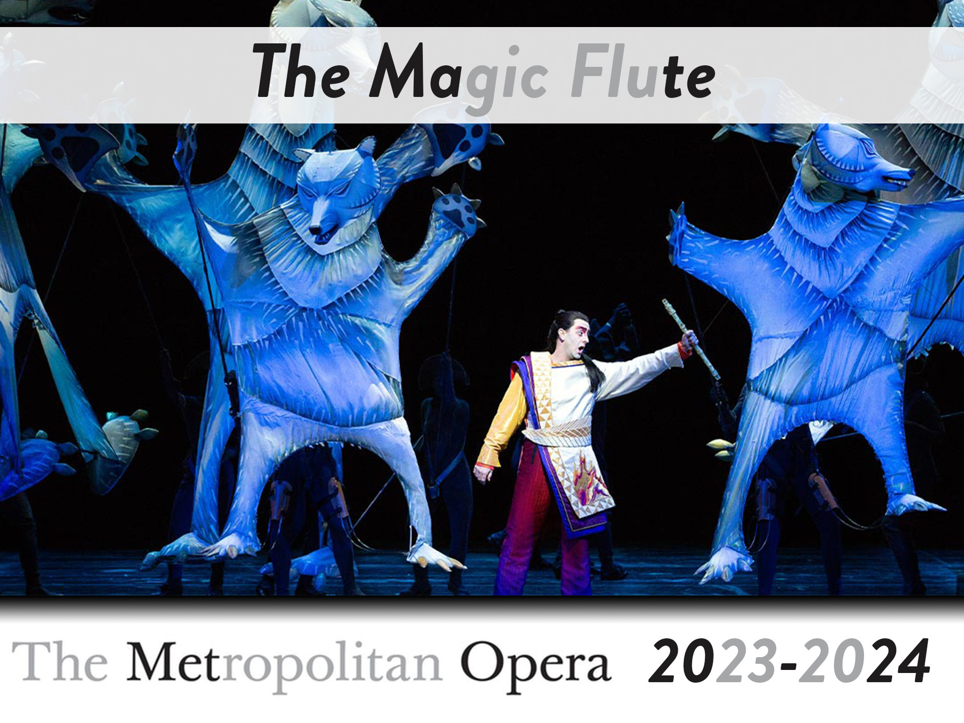 The Magic Flute - The Metropolitan Opera (dec. 2023) (Production - New ...