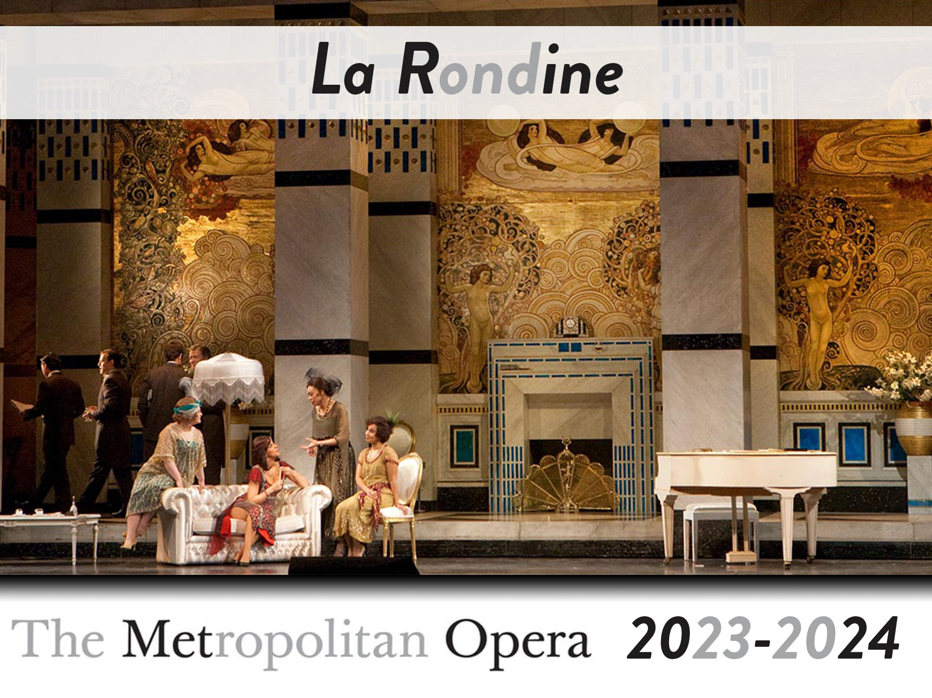 La Rondine - The Metropolitan Opera (2024) (Production - New York ...