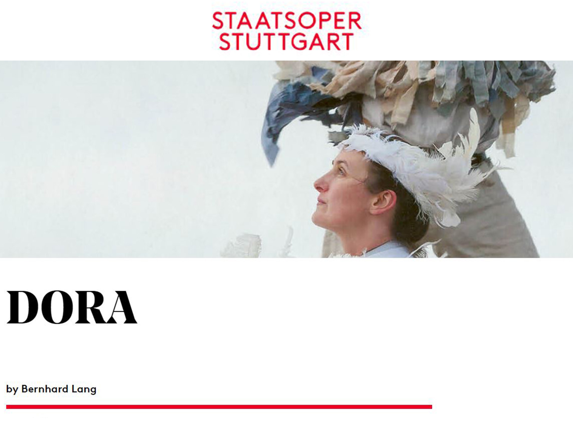 Dora - Oper Stuttgart (2024) (Production - Stuttgart, germany) | Opera ...