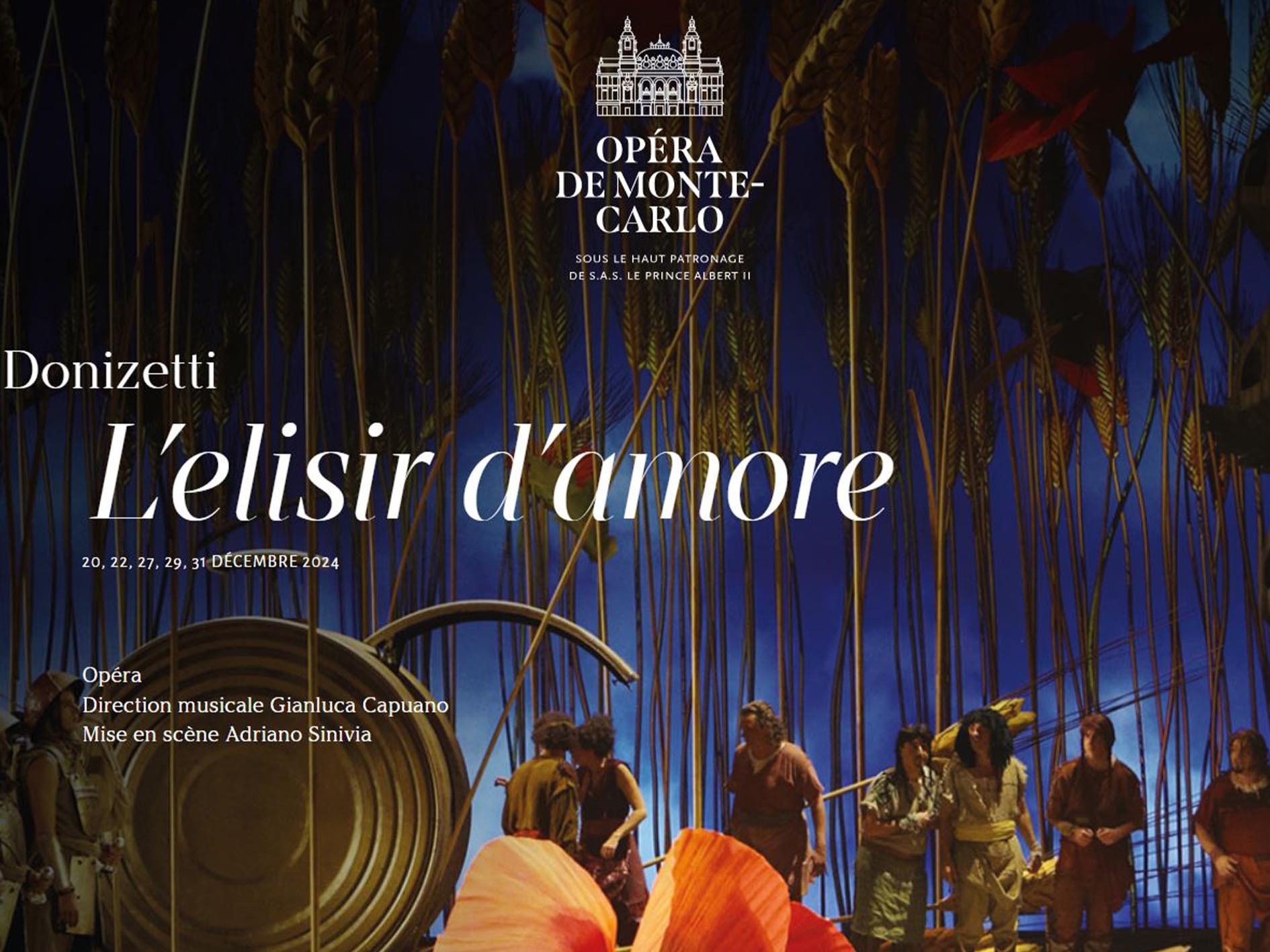 The Elixir of Love - Monte-Carlo Opera house (2024) (Production - Monte ...