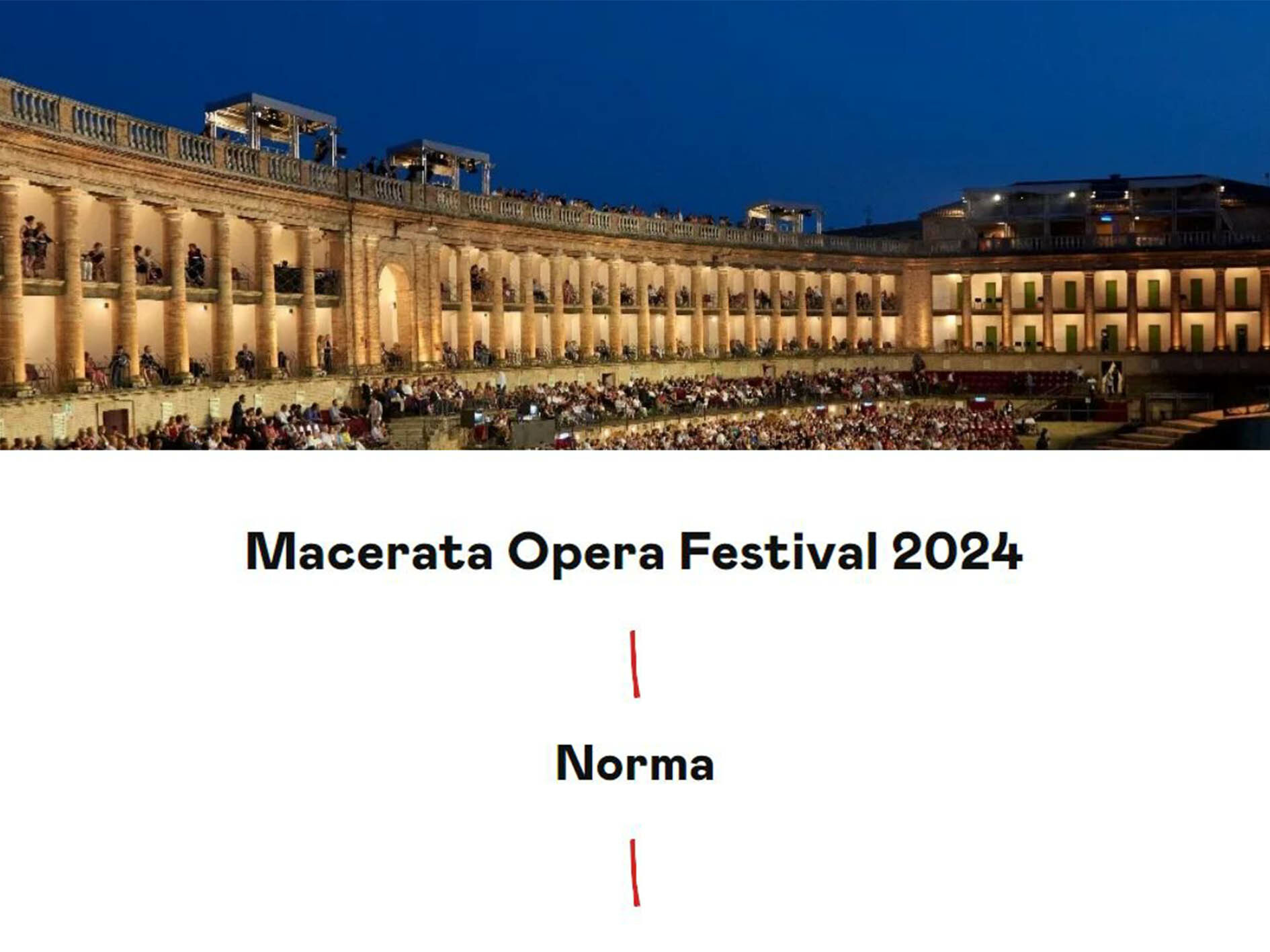Norma - Macerata Festival (2024) (Production - Macerata, italy) | Opera ...