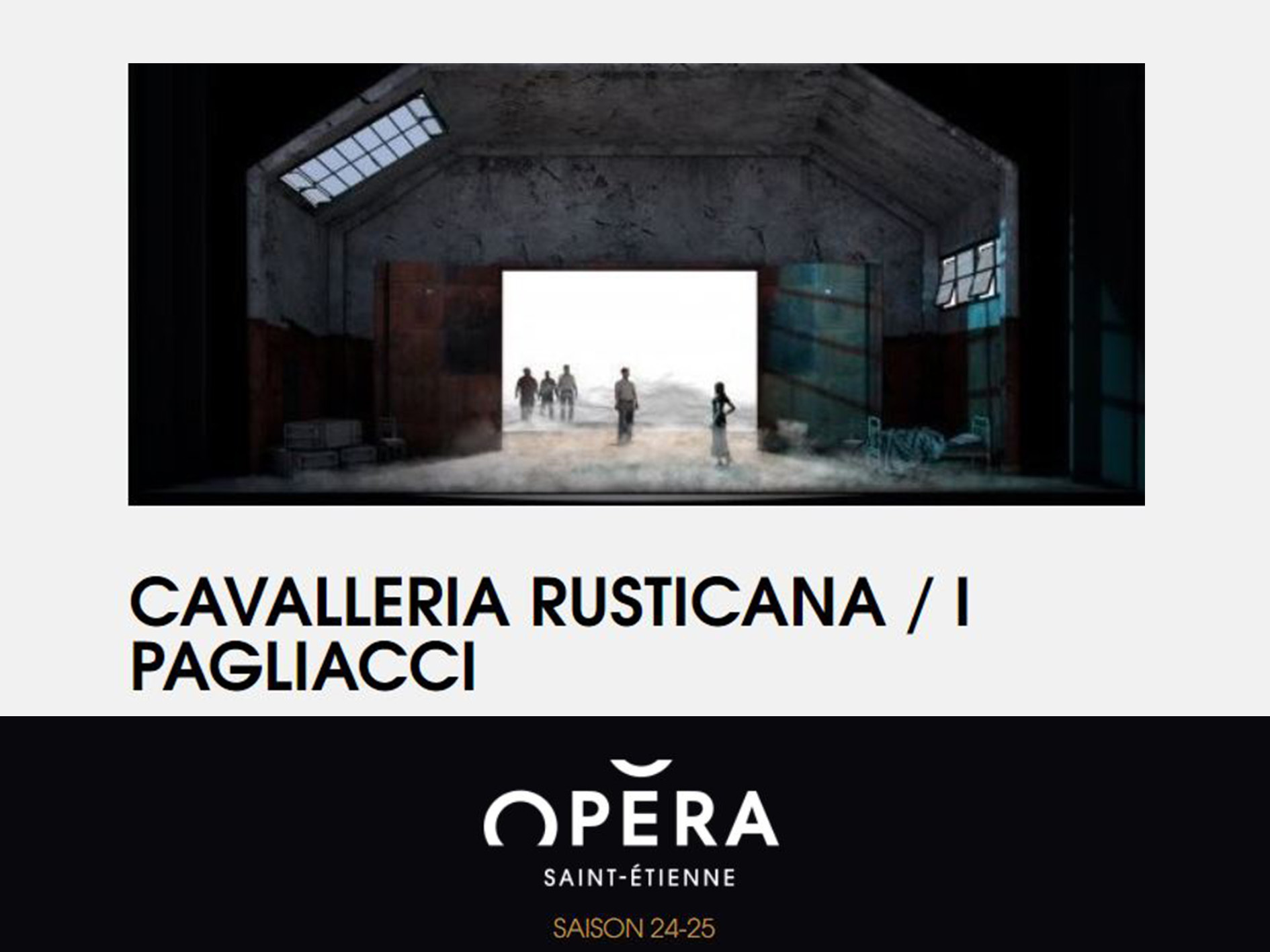 I Pagliacci - Saint-Etienne Opera house (2025) (Production - Saint ...