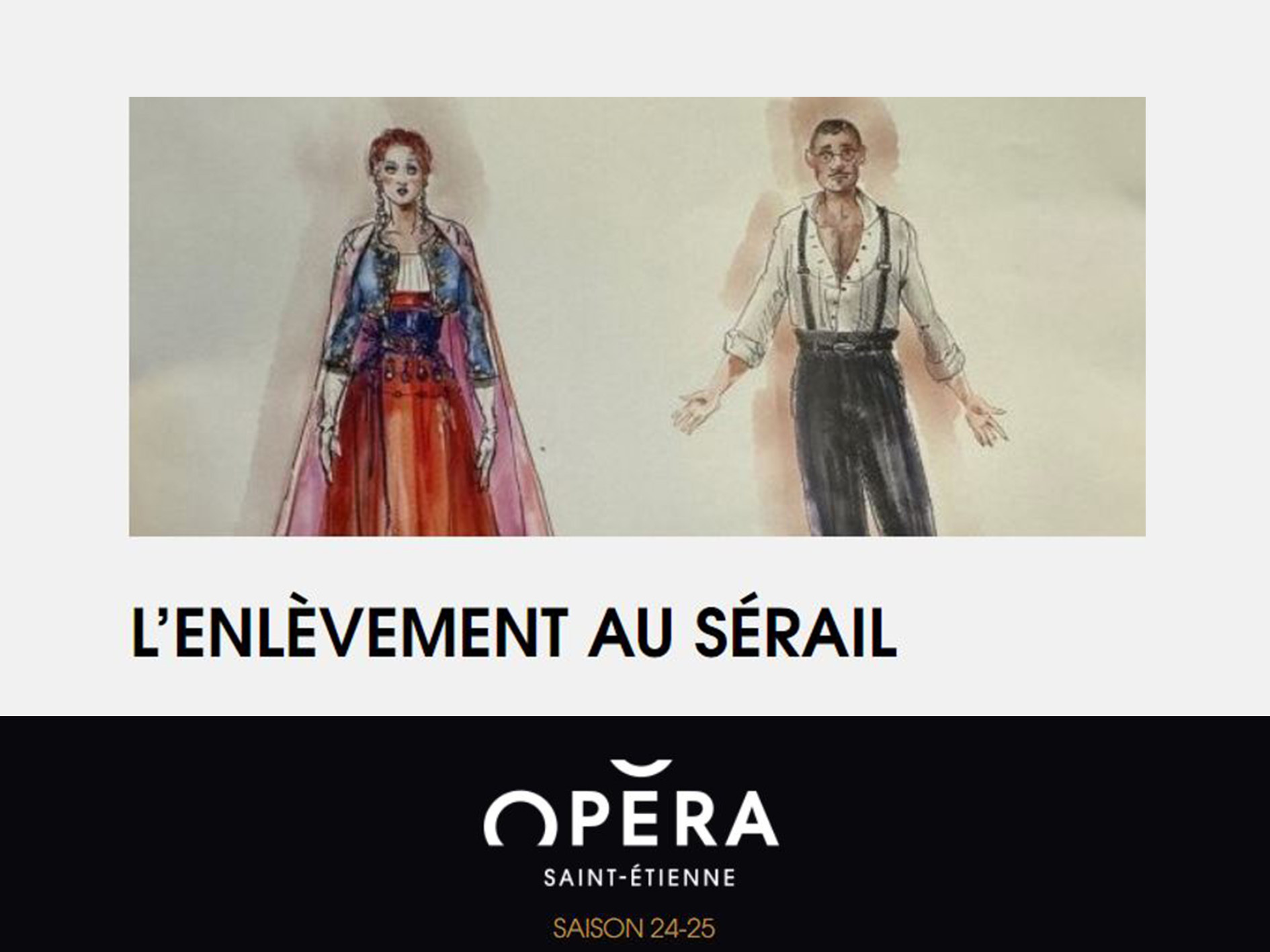 The Abduction from the Seraglio - Saint-Etienne Opera house (2025 ...