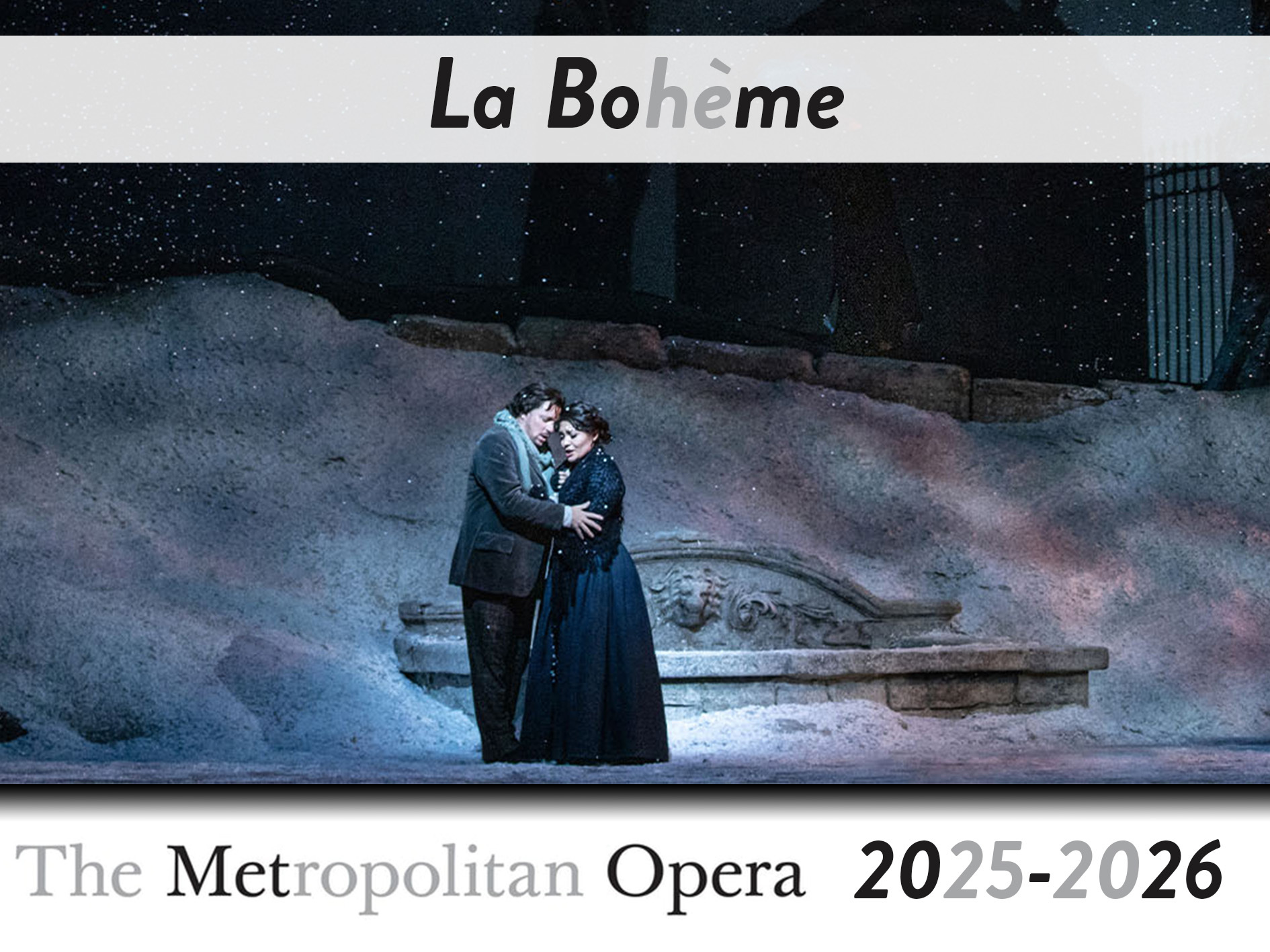 La Bohème - The Metropolitan Opera (2025-2026) (Production - New York ...