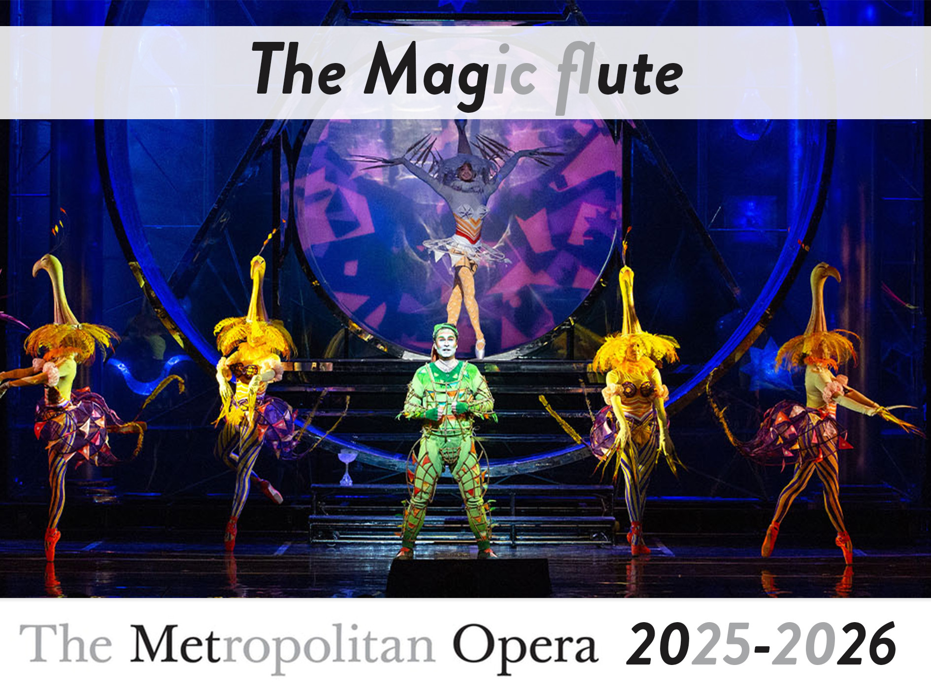 The Magic Flute (Holiday Presentation) - The Metropolitan Opera (2025 ...