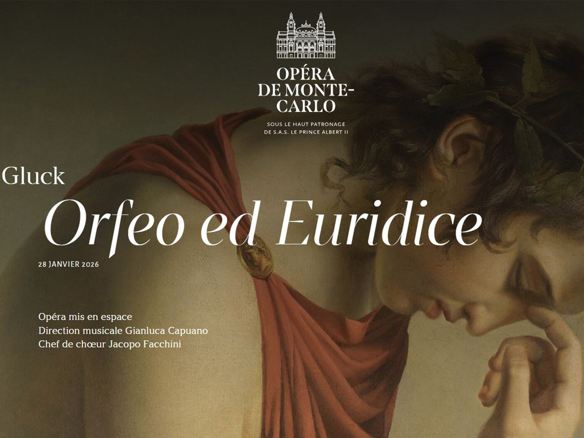 Orfeo ed Euridice - Monte-Carlo Opera house (2026) (Production - Monte-Carlo, monaco) | Opera ...