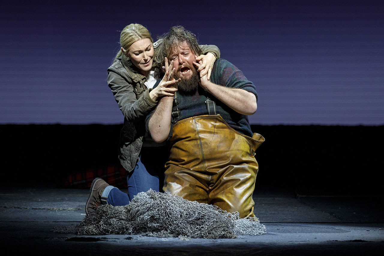 Columns linked to Peter Grimes - Royal Opera House (2022) | Opera ...