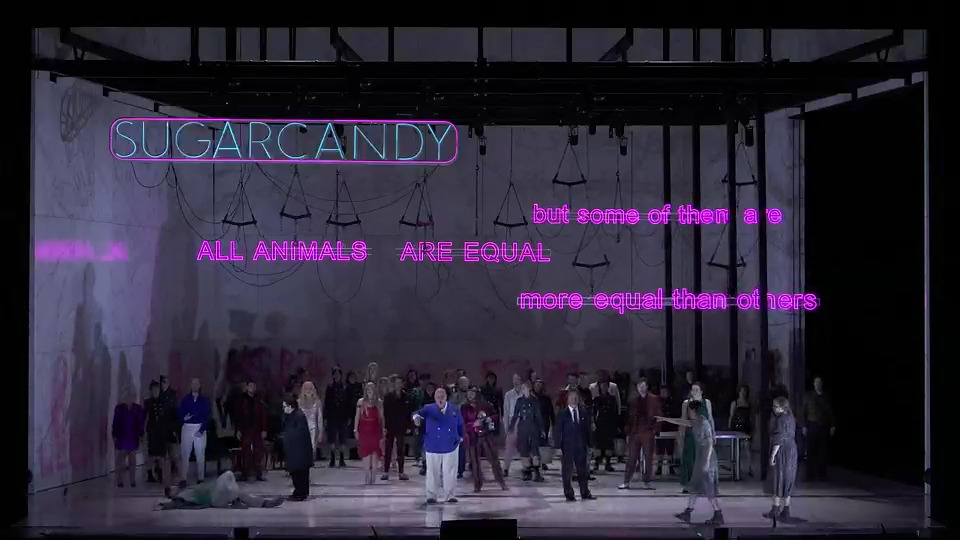 Wiener Staatsoper: „Animal Farm“ von Alexander Raskatov : Manche sind ...