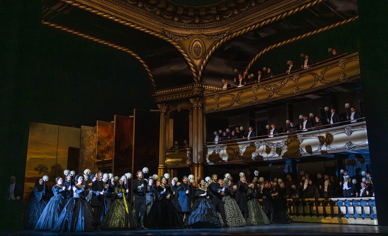 First Rate Cast and Grand Production in The Sicilian Vespers at the ...
